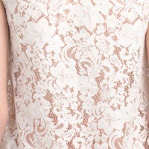 CIVICO 51 | Tops | Civico 5 Made In Italy Cap Sleeve Lace Top | Poshmark